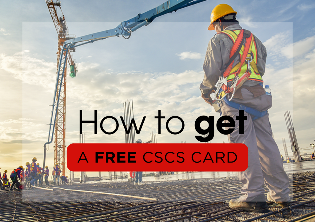 How to get a free CSCS Card